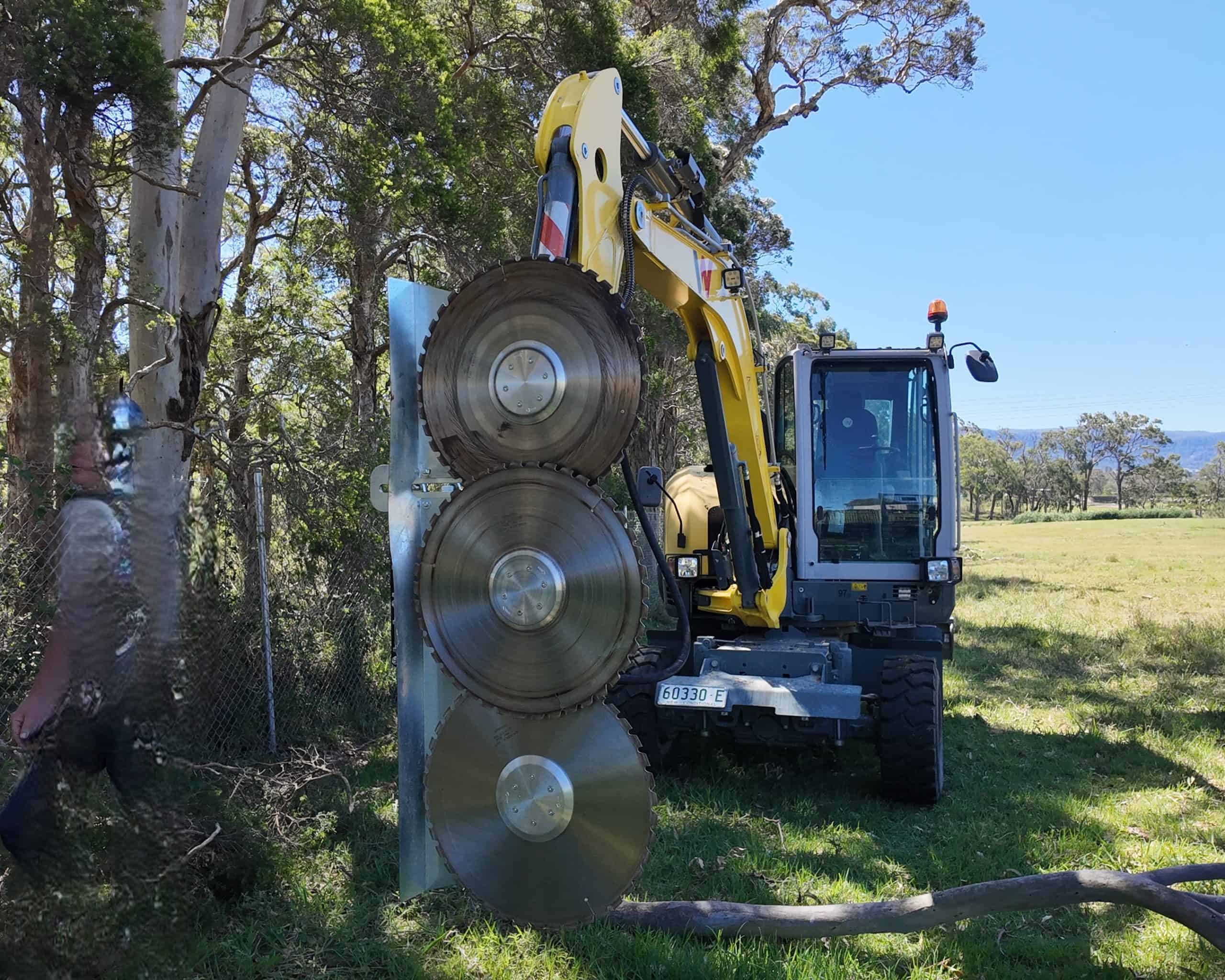 FEMAC BD Heavy Duty Excavator Multi-Saw - Delta Equipment