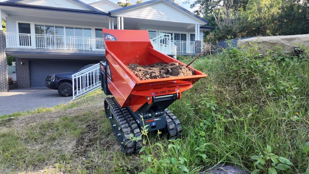 Slanetrac Track Dumper Tough Terrain Solution - Delta Equipment
