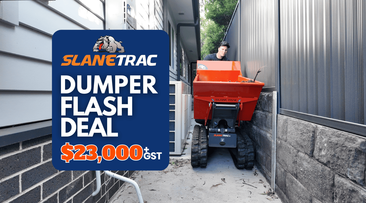 Slanetrac Mini Track Dumper Flash Deal - Delta Equipment